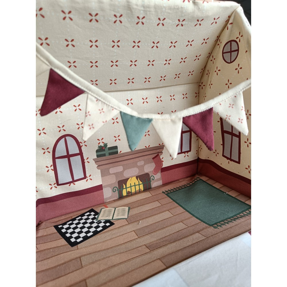 Gingerbread DollHouse Paneel - Poppy – The Final Stitch